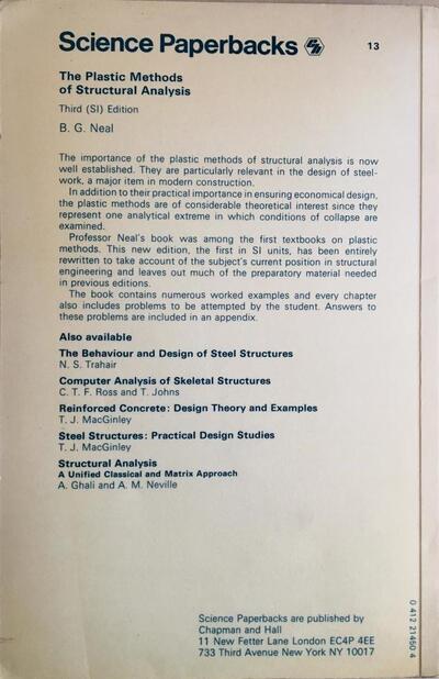 Ecolectura - The plastic methods of structural analysis