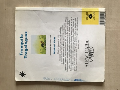 Ecolectura - Tranquila Tragaleguas