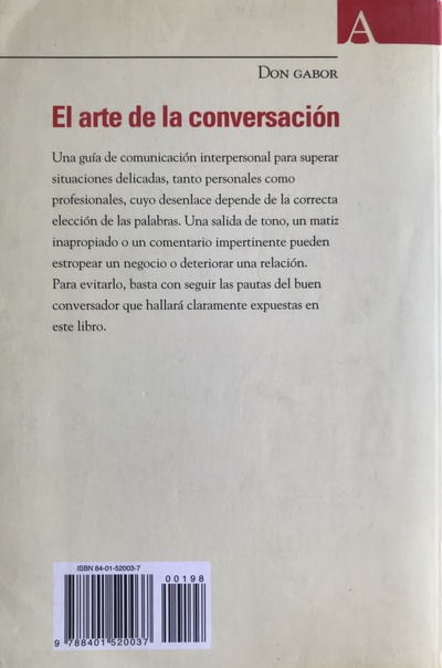 Ecolectura - El arte de la conversación