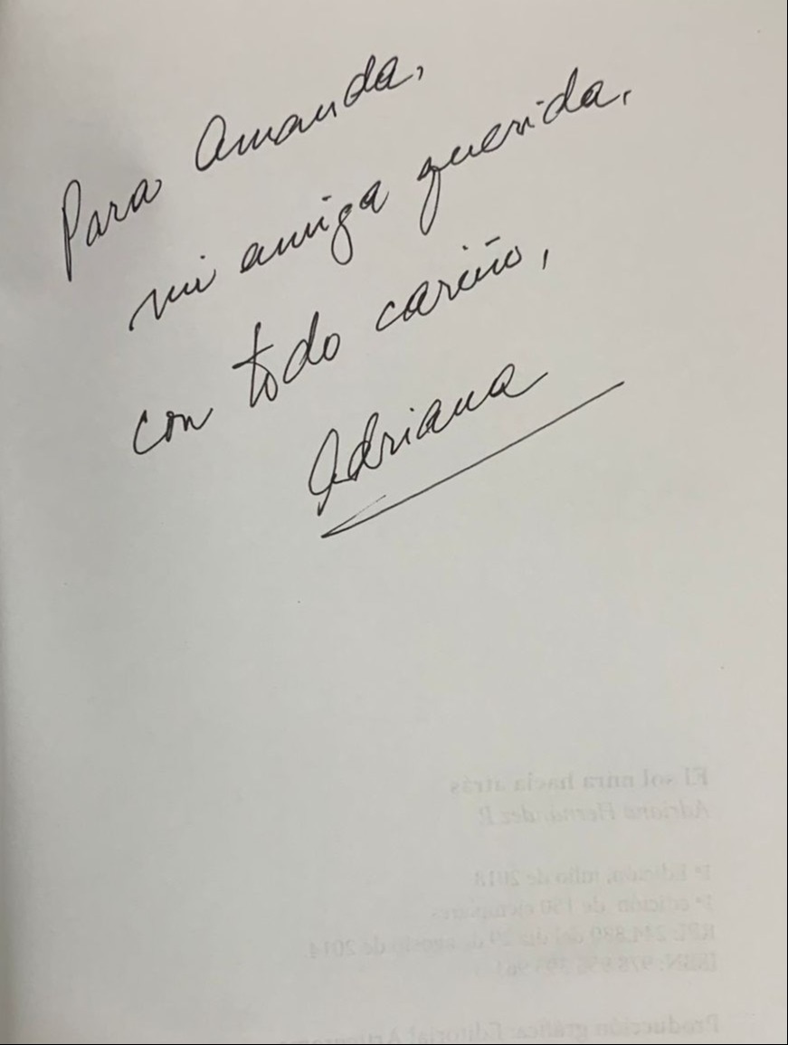 Ecolectura - El sol mira hacia atrás (FIRMADO)