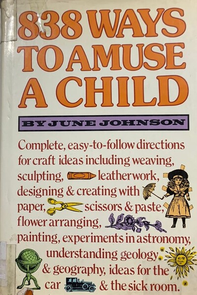 Ecolectura - 838 Ways to amuse a Child/ tapa dura