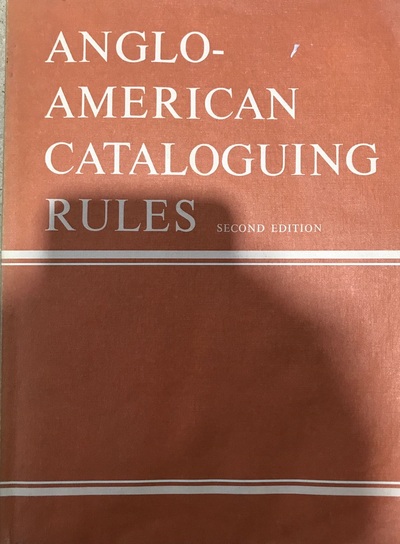 Ecolectura - Anglo American Cataloguing rules