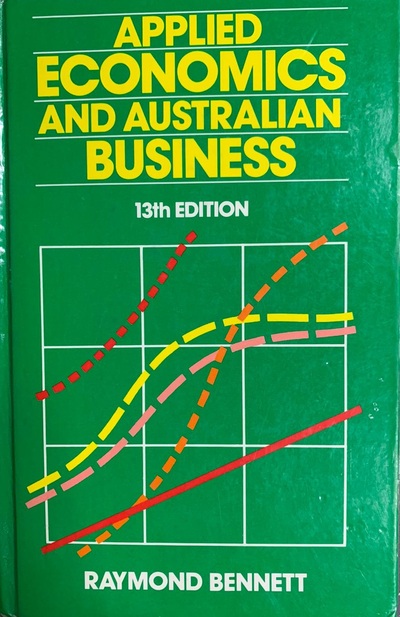 Ecolectura - Applied Economics and Australian Business / Tapa dura