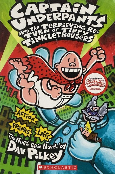 Ecolectura - Captain Underpants and the Sensational Saga of Sir Stinks ...