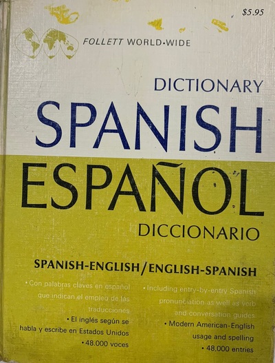 Ecolectura - Dictionary Spanish Español Diccionario / Tapa dura