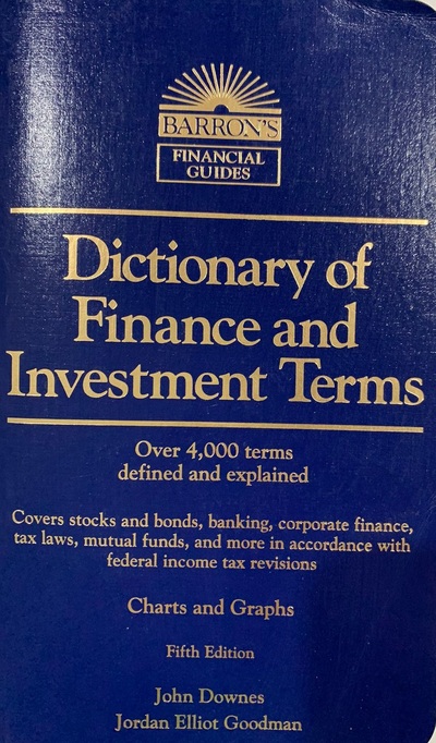 Ecolectura - Dictionary of Finance and Investment Terms