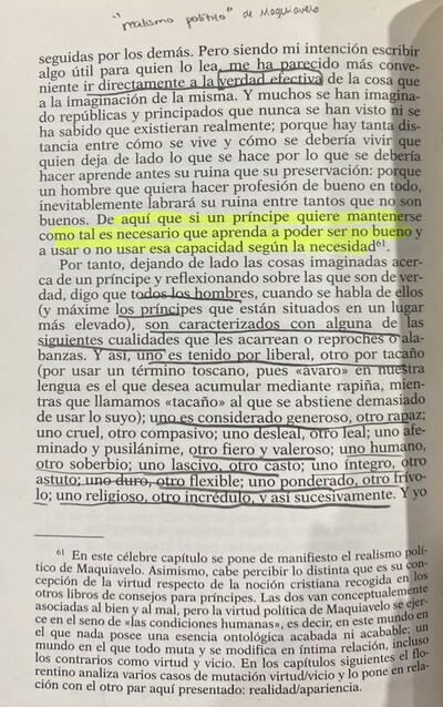 Ecolectura - El Príncipe