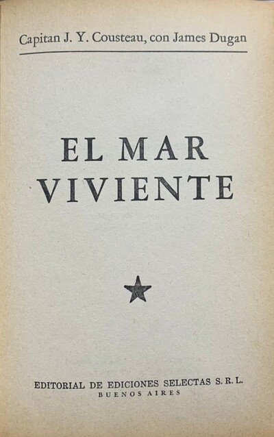 Ecolectura - El mar viviente/ tapa dura