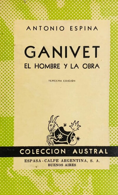 Ecolectura - Ganivet: El hombre y la obra