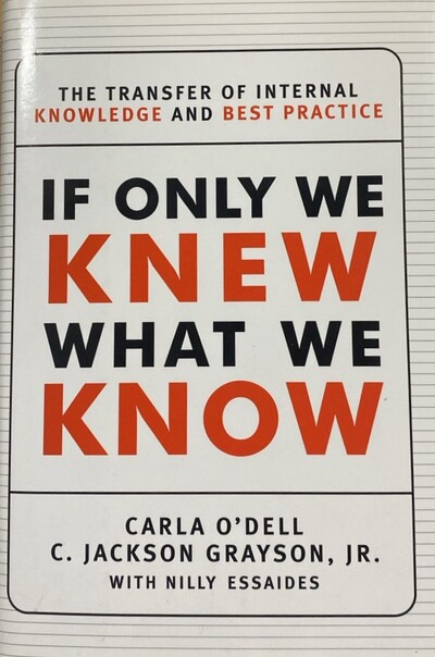 Ecolectura - If Only We Knew What We Know Now: The Transfer of Internal ...