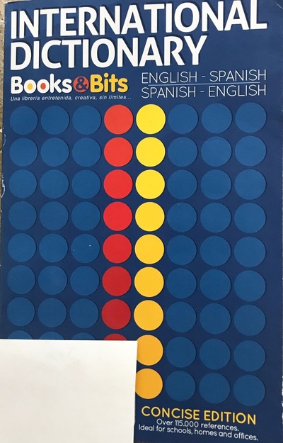 Ecolectura - International Dictionary Books & Bits English - Spanish ...
