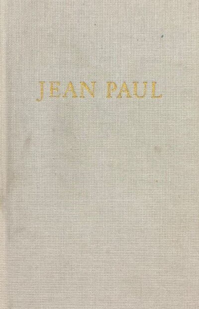 Ecolectura - Jean Paul Werke 1 / Tapa Dura