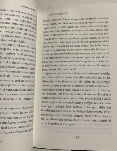 Ecolectura - Le radici e le ali: I miei ricordi