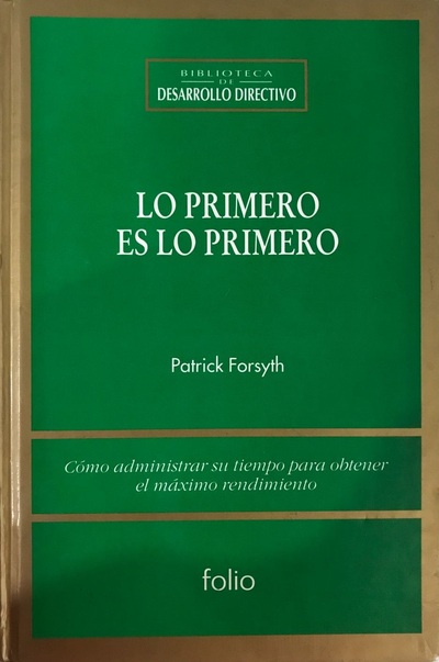 Ecolectura - Lo primero es lo primero / Tapa dura