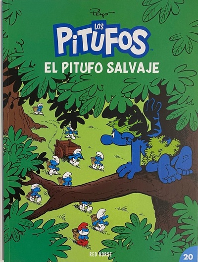 Ecolectura - Los pitufos 20 : El pitufo salvaje