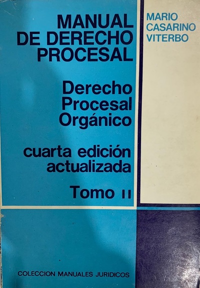 Ecolectura - Manual de Derecho Procesal ( Derecho Procesal Civil) Tomo III