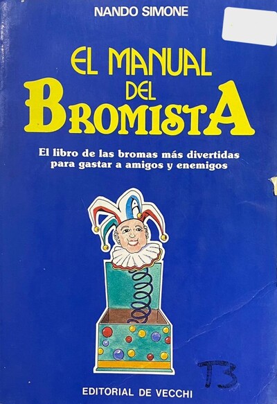 Ecolectura - Manual del Bromista: El libro de las bromas más divertidas ...