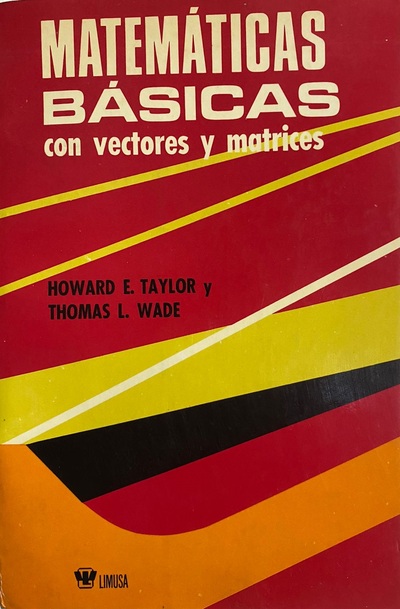 Ecolectura - Matemáticas Básicas con vectores y matrices