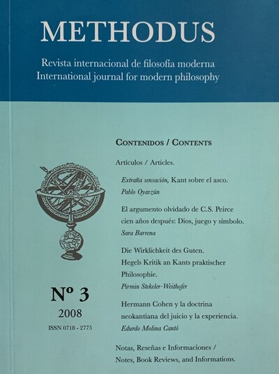 Ecolectura - Methodus N°3 2008: Revista internacional de filosofía moderna International journal ...