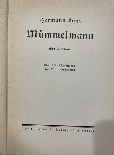 Ecolectura - Mümmelmann / Tapa dura