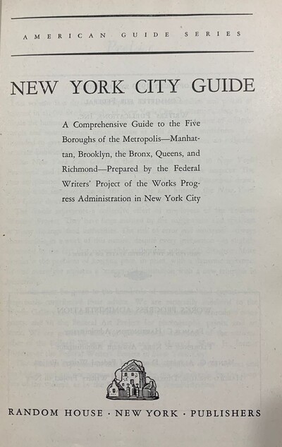 Ecolectura - New York city Guide: tapa dura