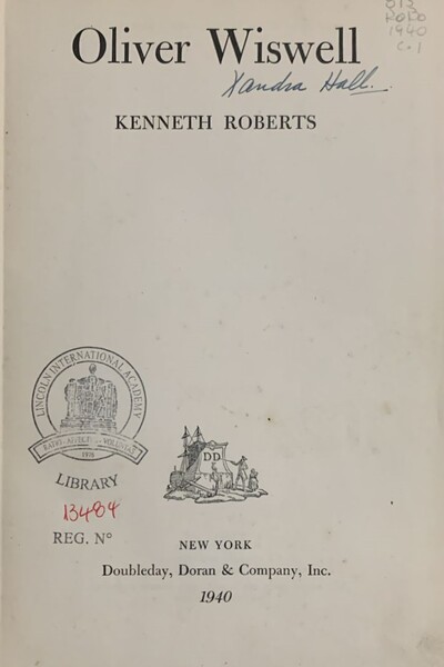 Ecolectura - Oliver Wiswell / Tapa Dura