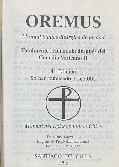 Ecolectura - Oremus