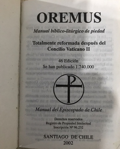 Ecolectura - Oremus : Manual bíblico-litúrgico de piedad. Totalmente ...