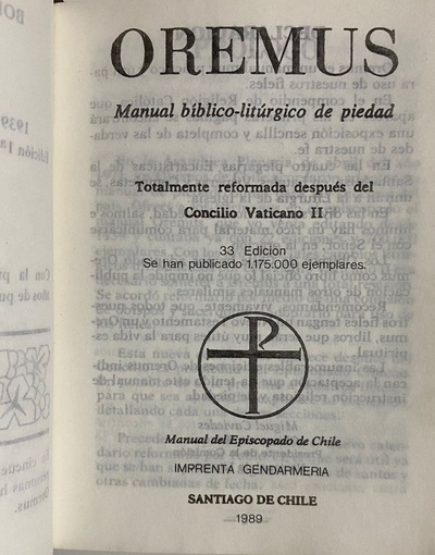 Ecolectura - Oremus