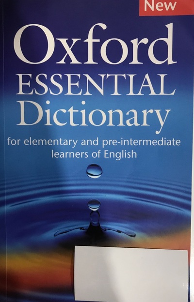 Ecolectura - Oxford Essential Dictionary for elementary and pre ...