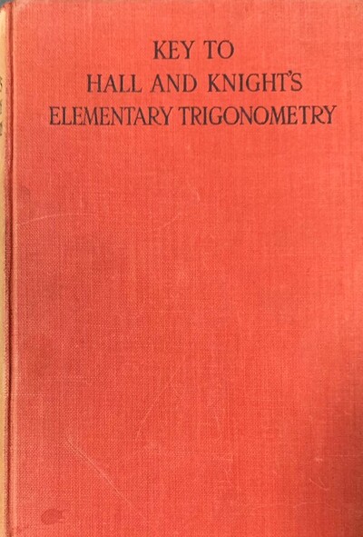Ecolectura - Solutions of the examples in hall and knight's elementary ...