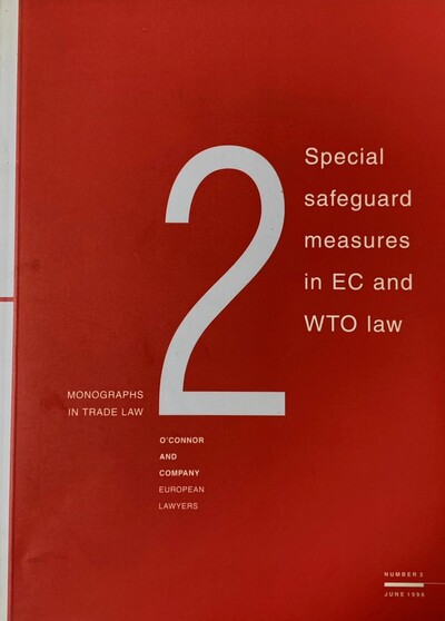 Ecolectura - Special Safeguard Measures in EC and WTO law