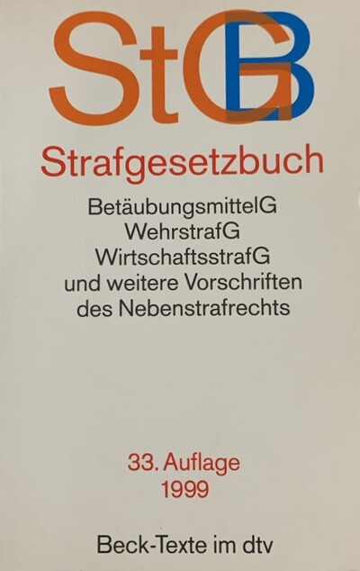 Ecolectura - Strafgesetzbuch Stgb