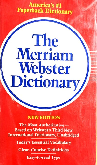 Ecolectura - The Merrian Webster Dictionary