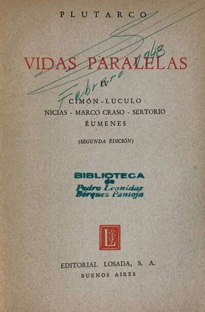 Ecolectura - Vidas paralelas VII