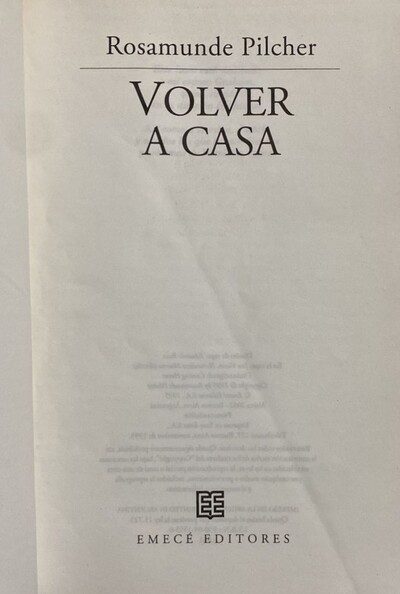 Ecolectura - Volver a casa